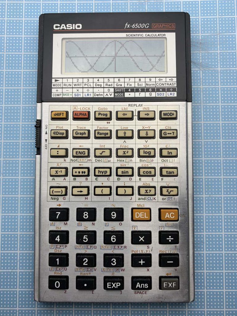 CASIO fx-6300Gとfx-6500G - 電卓サロン